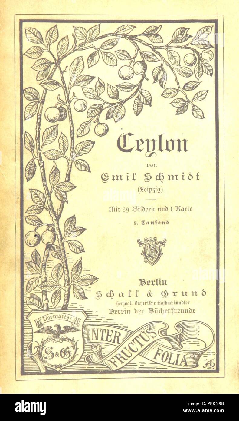 Vintage ceylon karte hi-res stock photography and images - Alamy