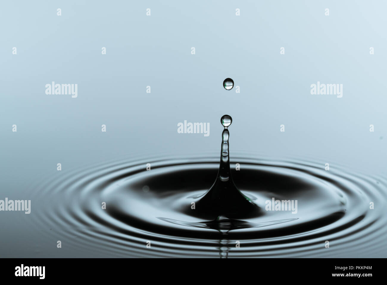 Rain falling transparent hi-res stock photography and images - Alamy