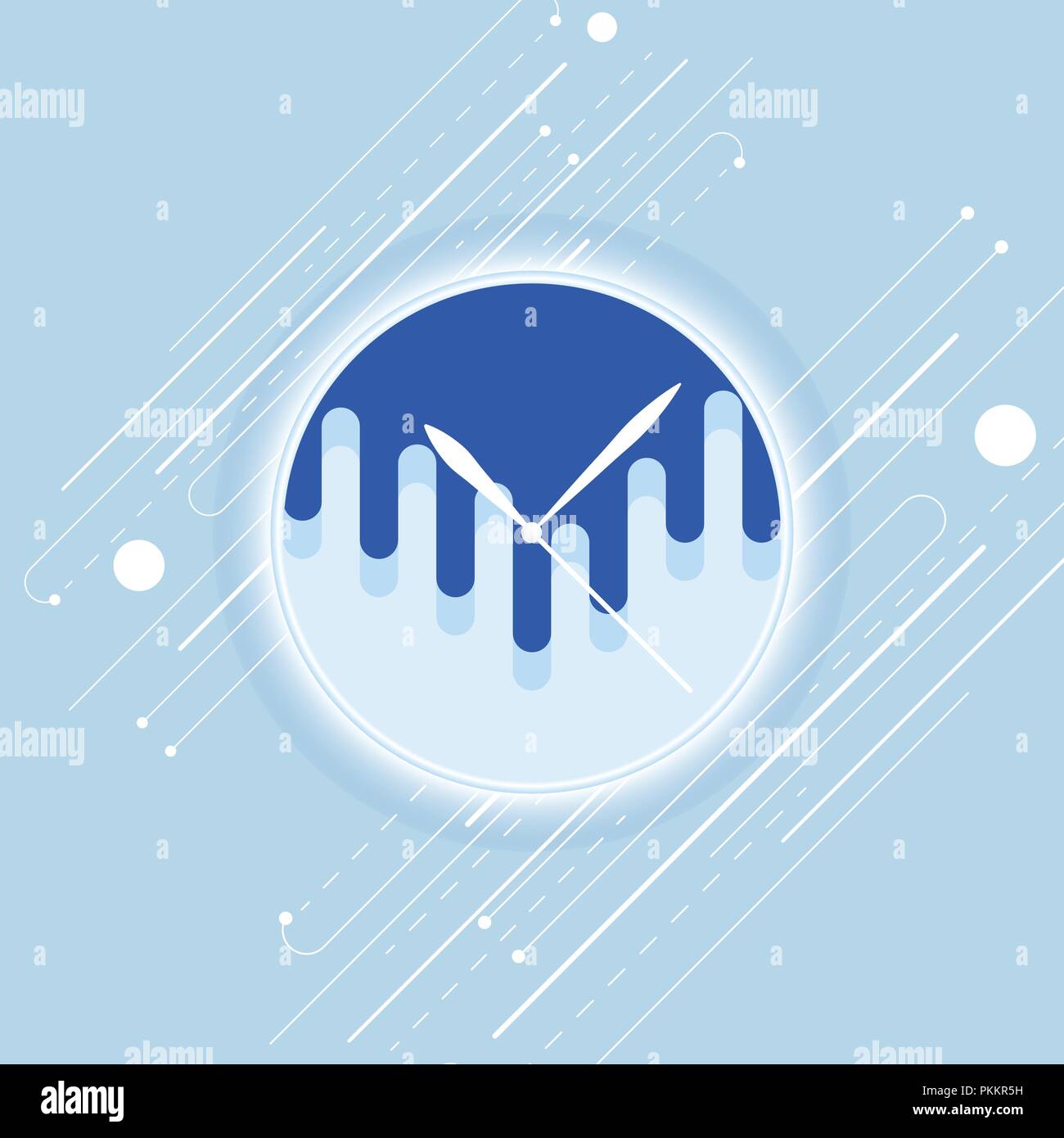 Wall clock and whiteboard hi-res stock photography and images - Alamy