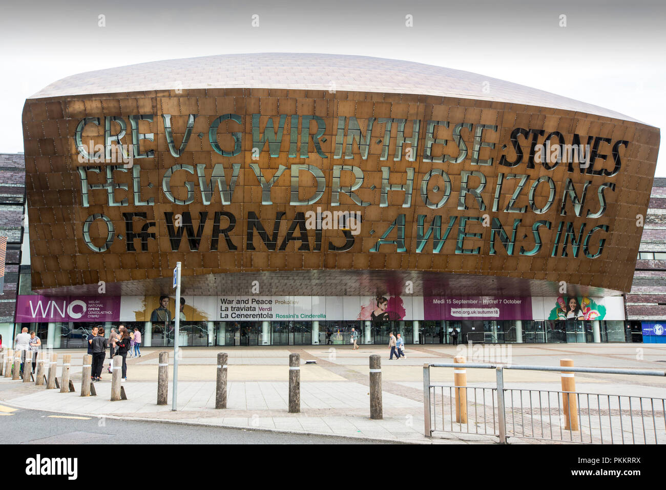 The Welsh National Opera in Cardiff, Wales, UK Stock Photo - Alamy