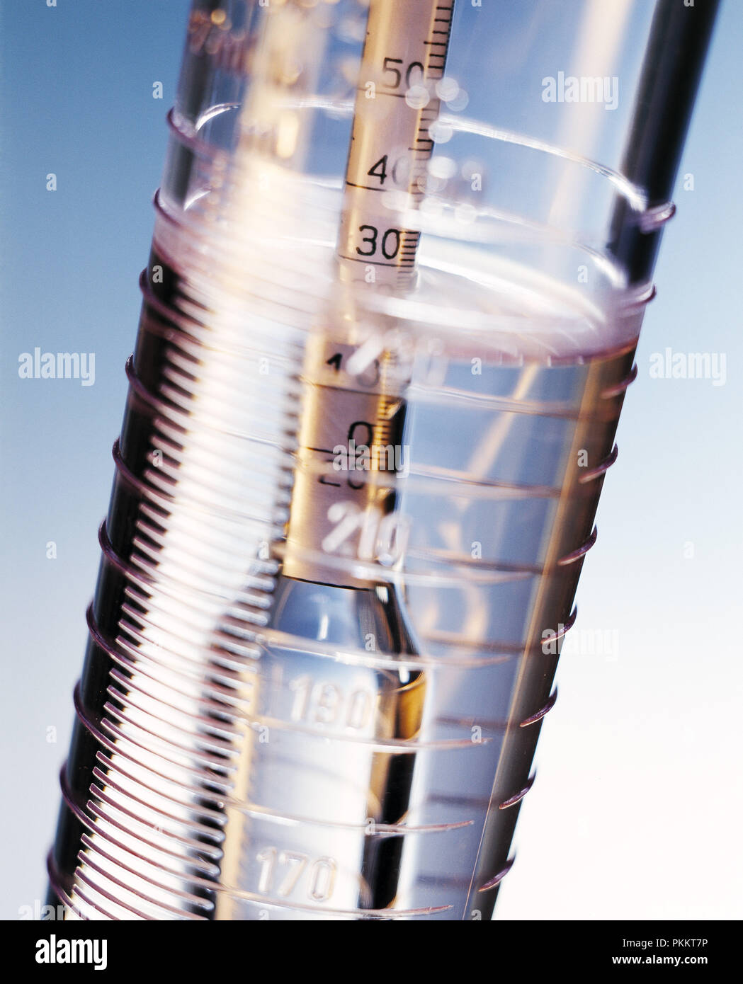 A spindle in liquid measuring alcohol in wine Stock Photo - Alamy