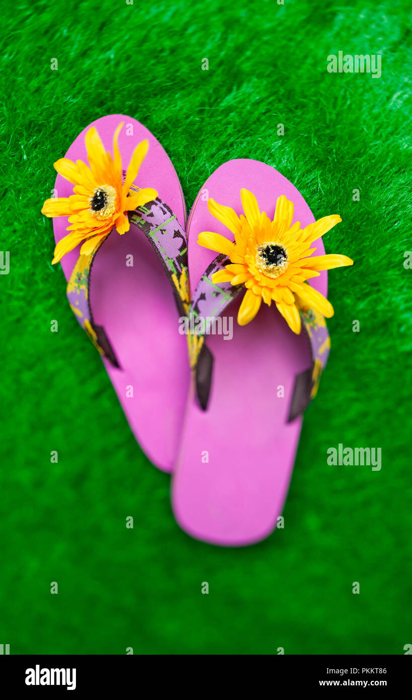Pink thongs hi-res stock photography and images - Alamy