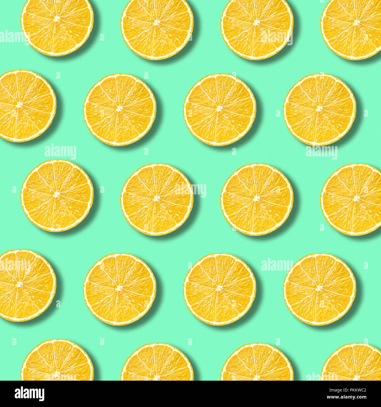 Light Lemon And Green Color