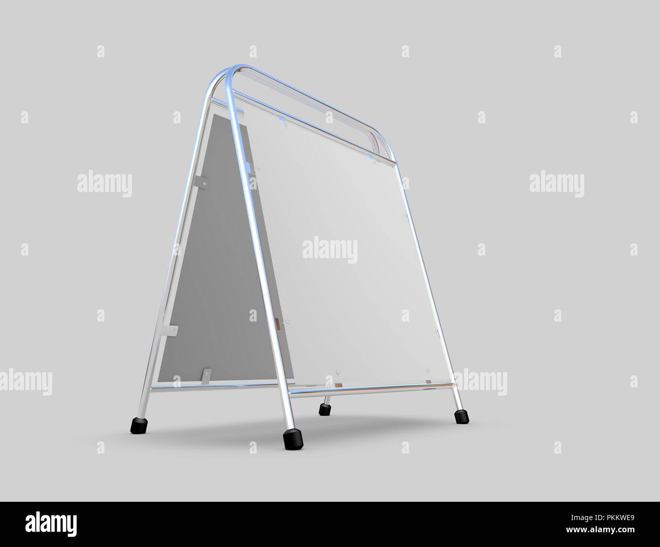 Banner poster mock up Stock Photo - Alamy