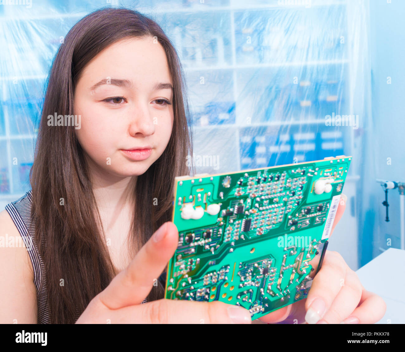 School circuit board hi-res stock photography and images - Alamy