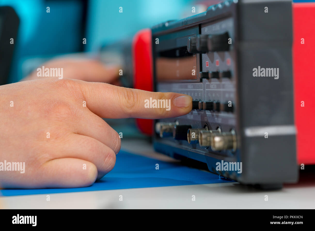 Digital insulation tester hi-res stock photography and images - Alamy