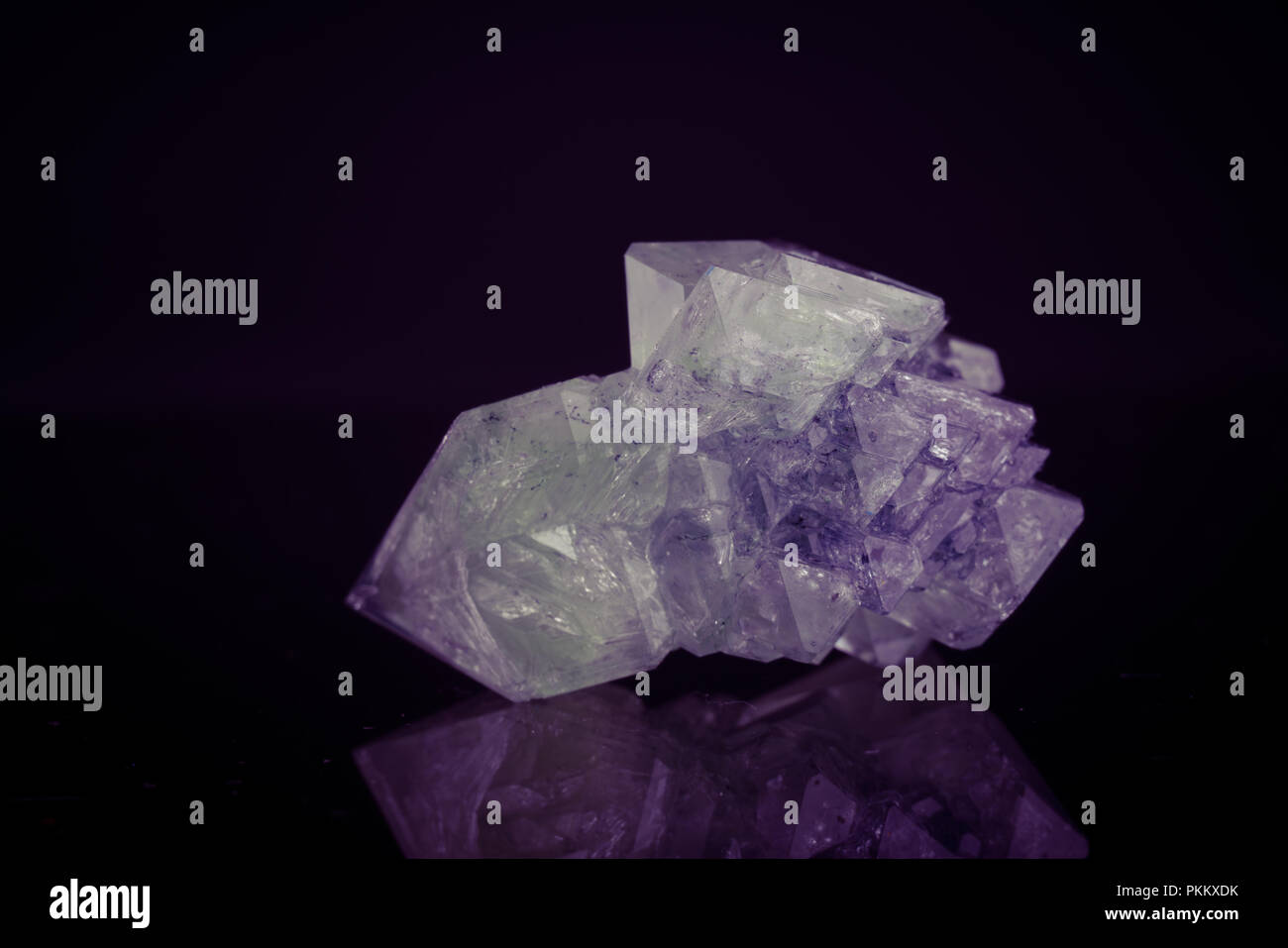 Dark crystal, natural nature mineral. Texture of stone Stock Photo - Alamy