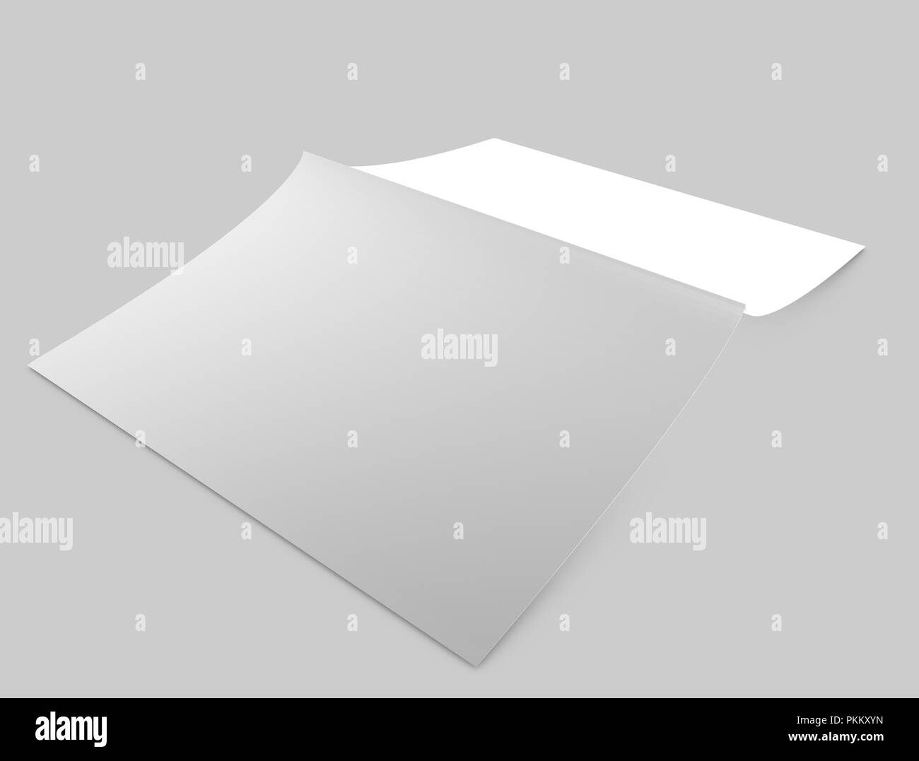 Paper File Mock Up Stock Photo - Alamy
