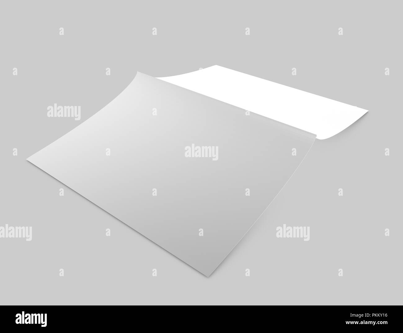 Paper File Mock Up Stock Photo - Alamy