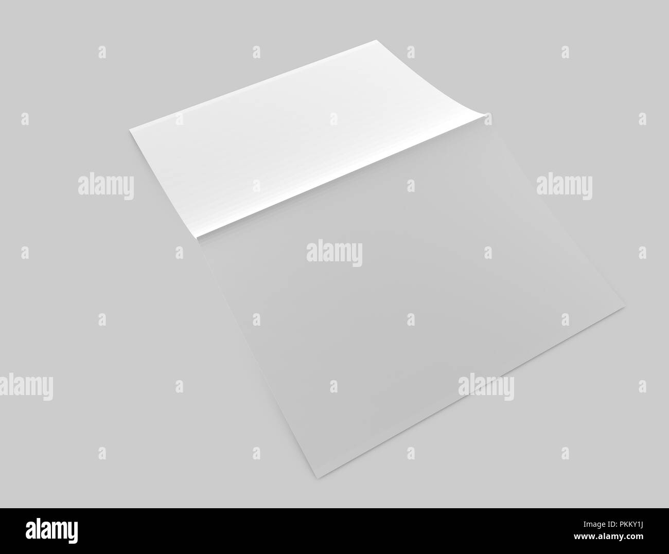 Paper File Mock Up Stock Photo - Alamy