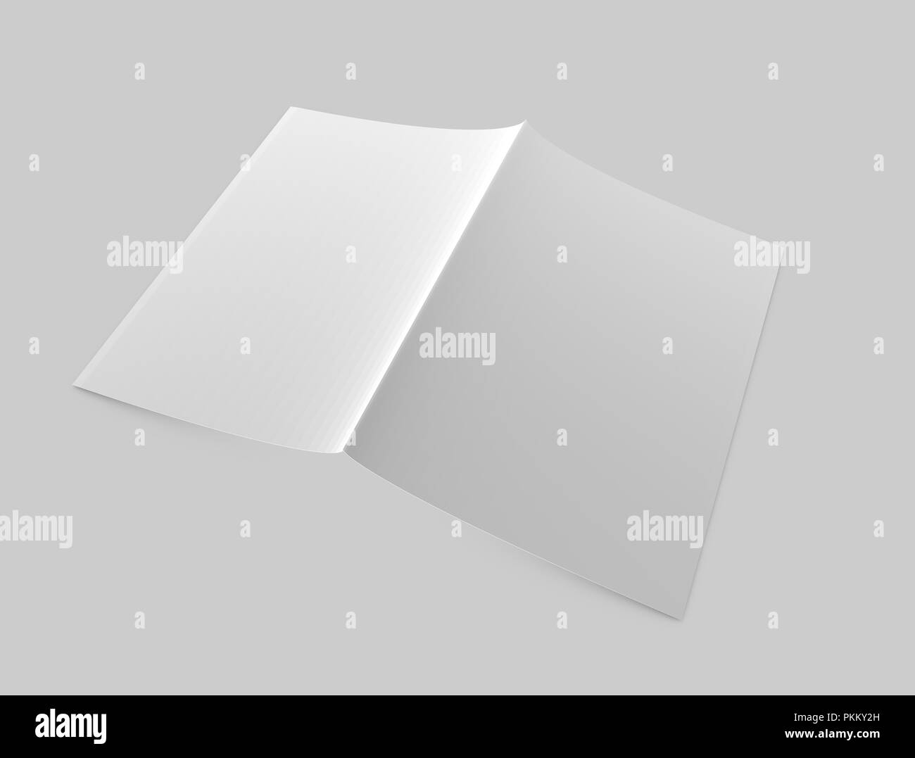 Paper File Mock Up Stock Photo - Alamy