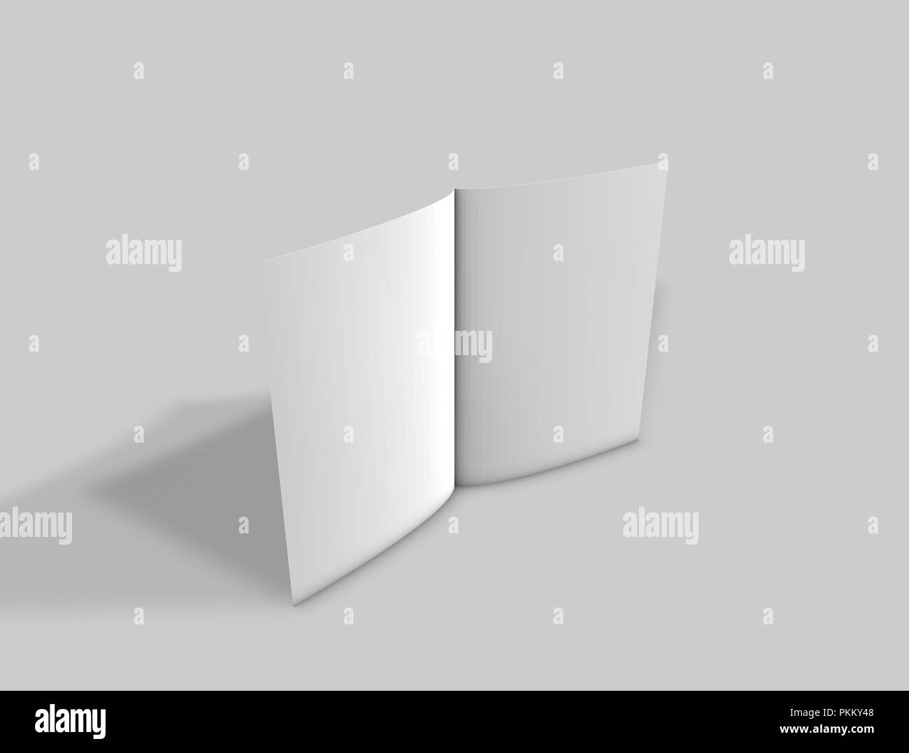 Paper File Mock Up Stock Photo - Alamy