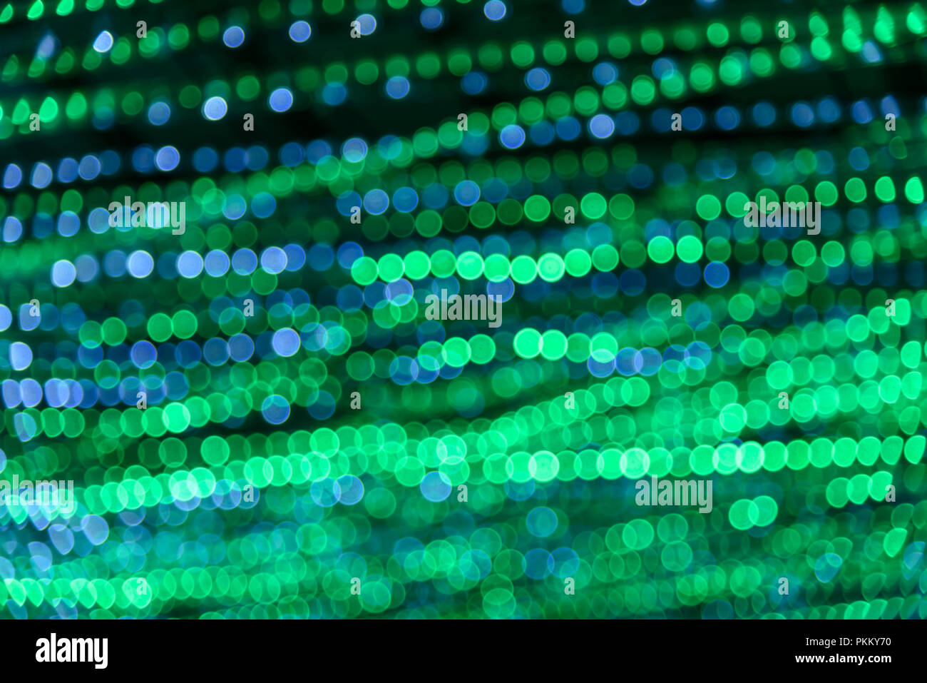 Abstract green and blue light data connection technology background ...