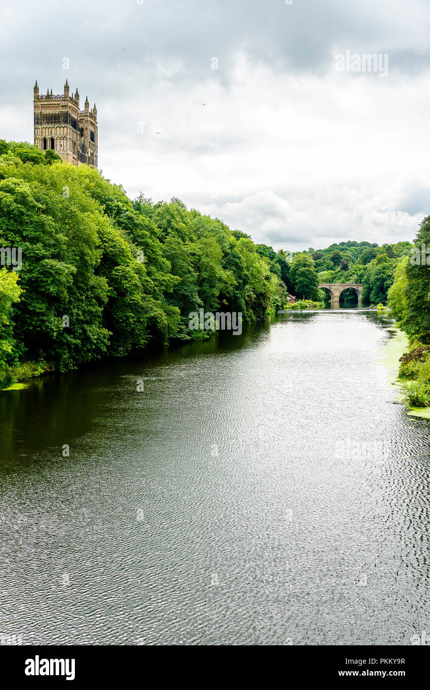 Durham Castle & Cathedral UNESCO world heritage site details Stock ...