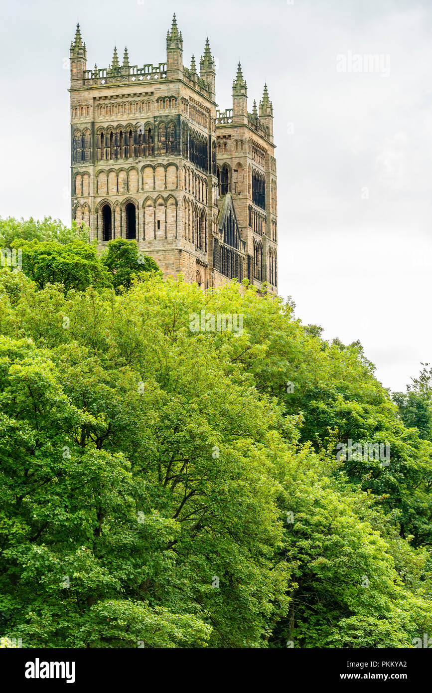 Durham Castle & Cathedral UNESCO world heritage site details Stock ...