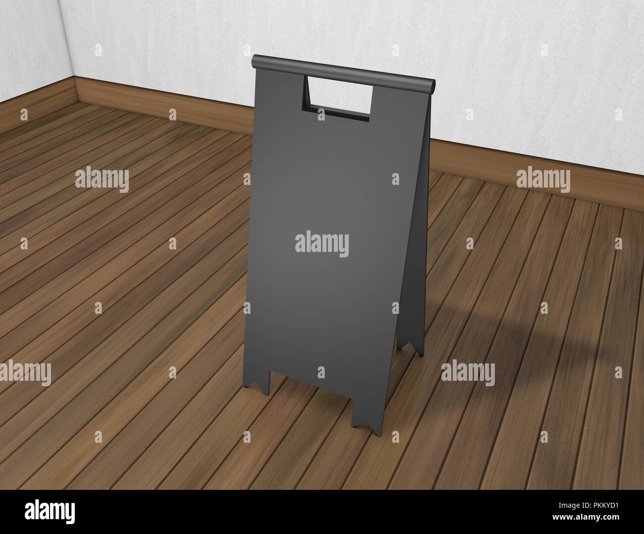 Banner poster mock up Stock Photo - Alamy