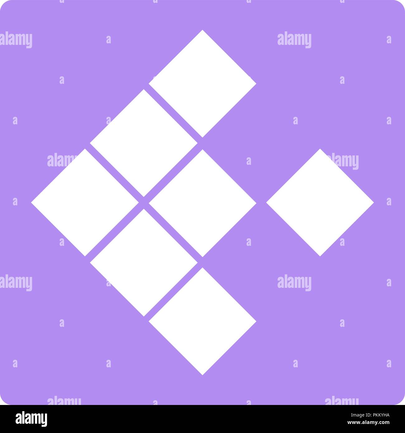 Pointer, arrow in modern flat style. Arrow vector button isolated on ...