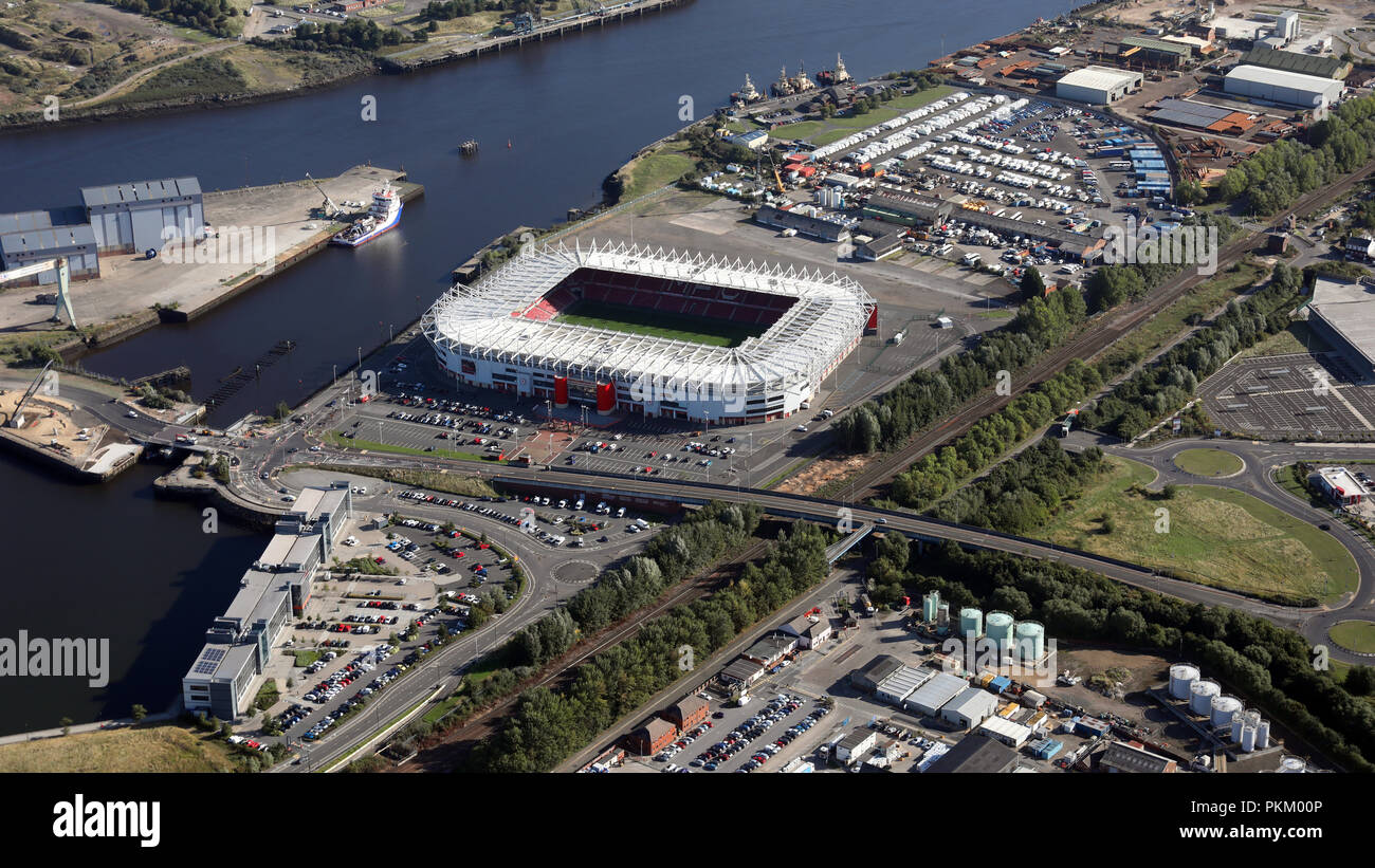 Middlesbrough aerial view hi-res stock photography and images - Alamy