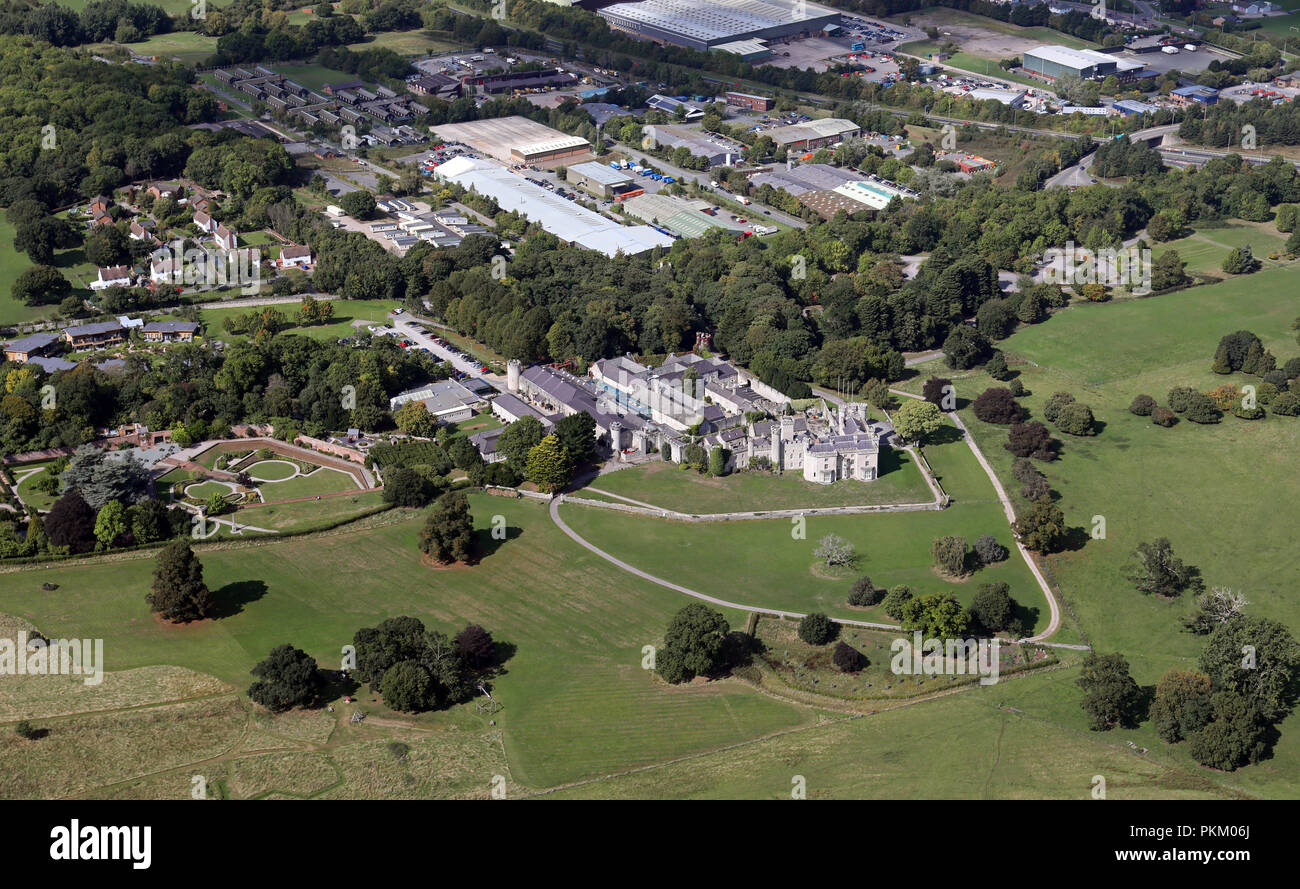St asaph wales aerial hi-res stock photography and images - Alamy