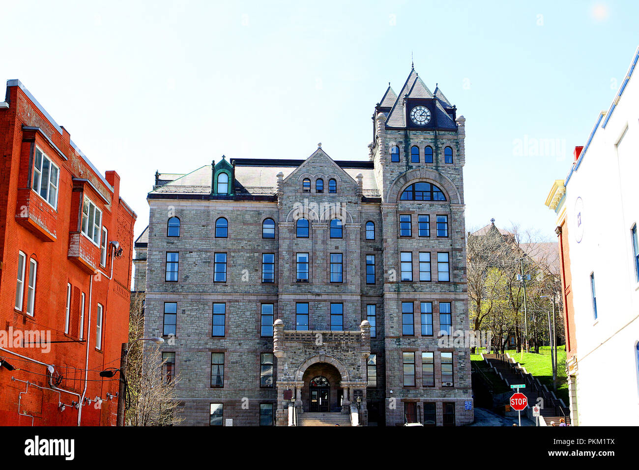 St. Johns, Newfoundland, Canada, downtown Stock Photo - Alamy