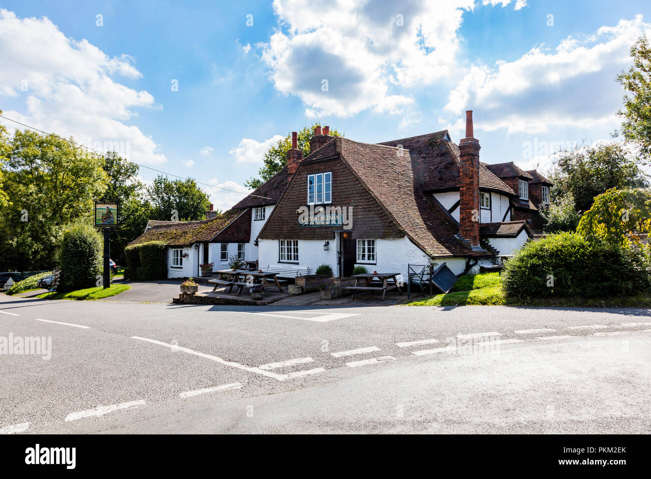 The historic 16th Century inn Kentish Rifleman, a traditional Free ...