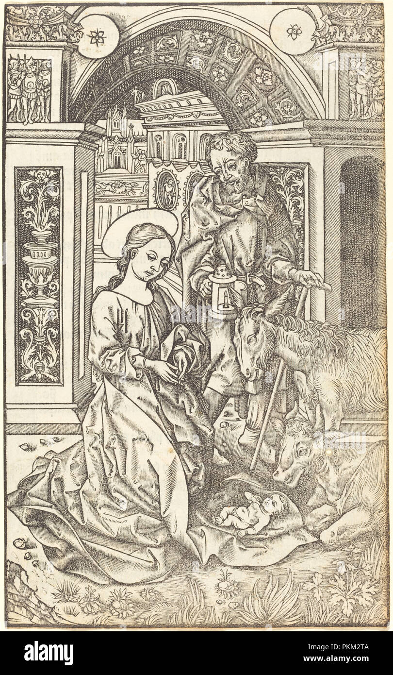 The Nativity. Dated: c. 1500. Medium: woodcut. Museum: National Gallery ...