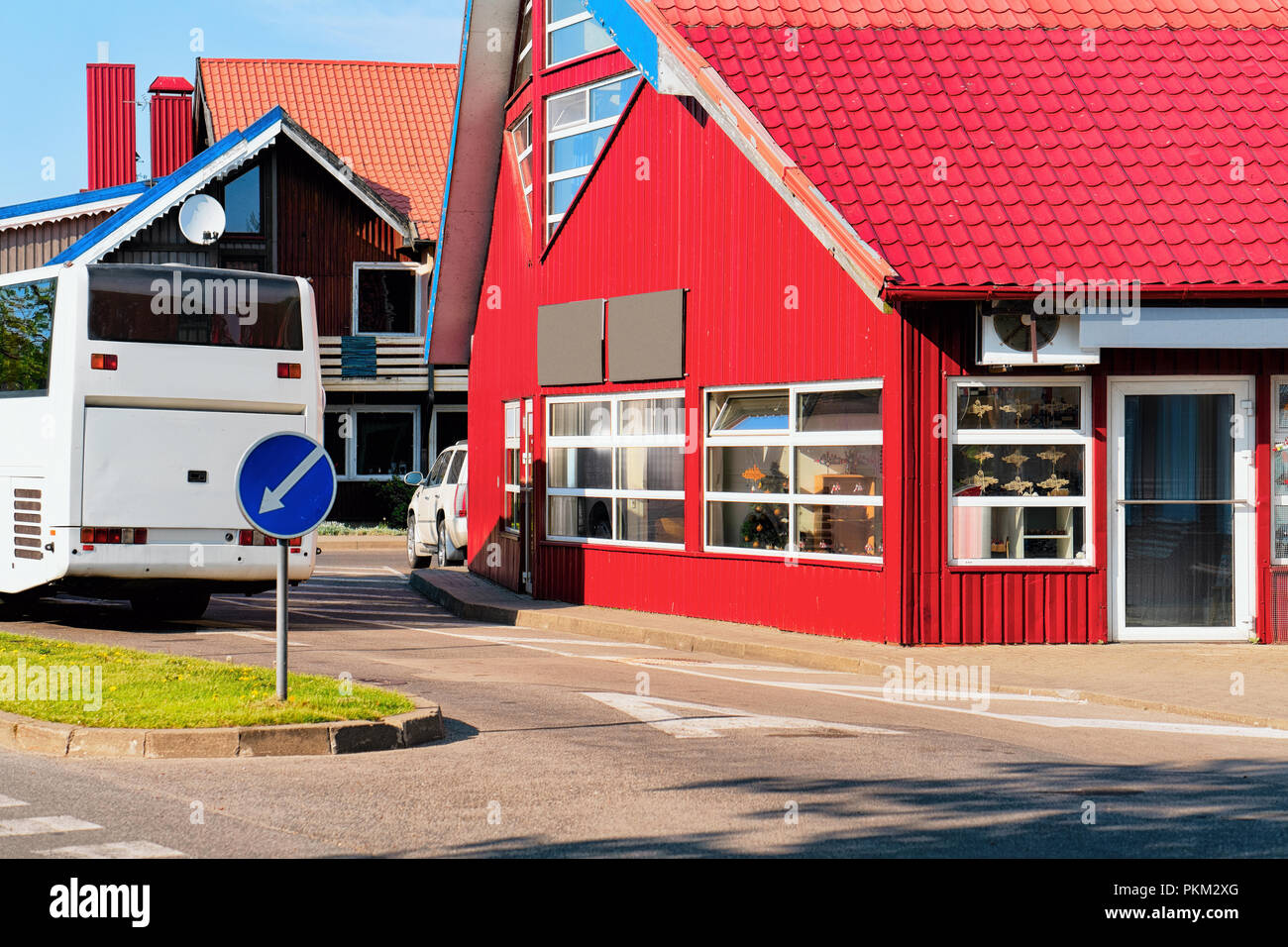 Bus stop in klaipeda lithuania hi-res stock photography and images - Alamy