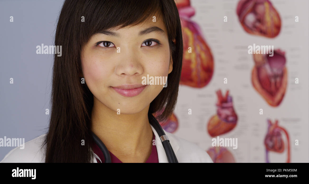 Chinese female cardiologist Stock Photo - Alamy