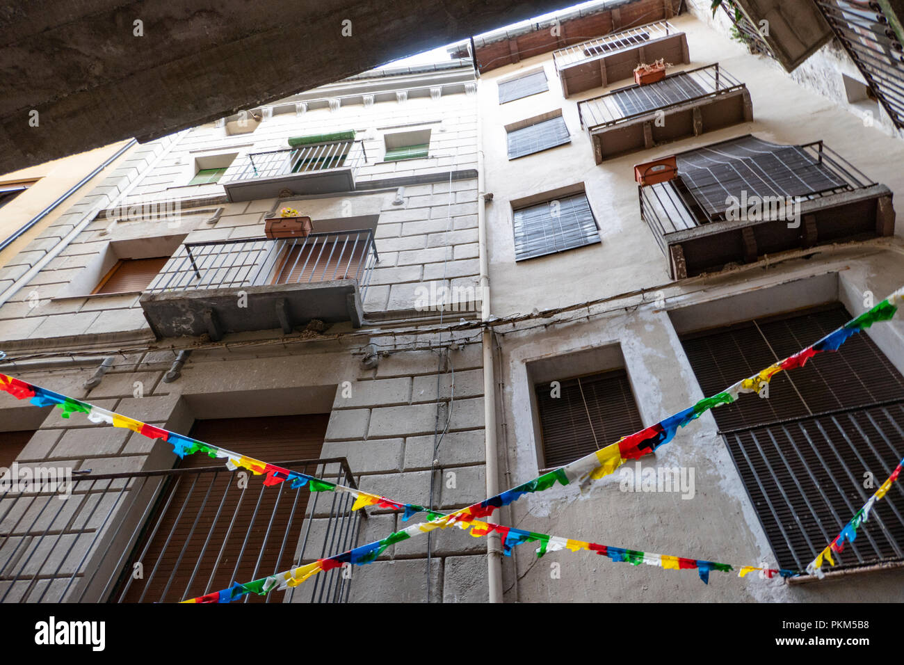 Buildings in the town of Sort, Catalonia, Spain Stock Photo - Alamy