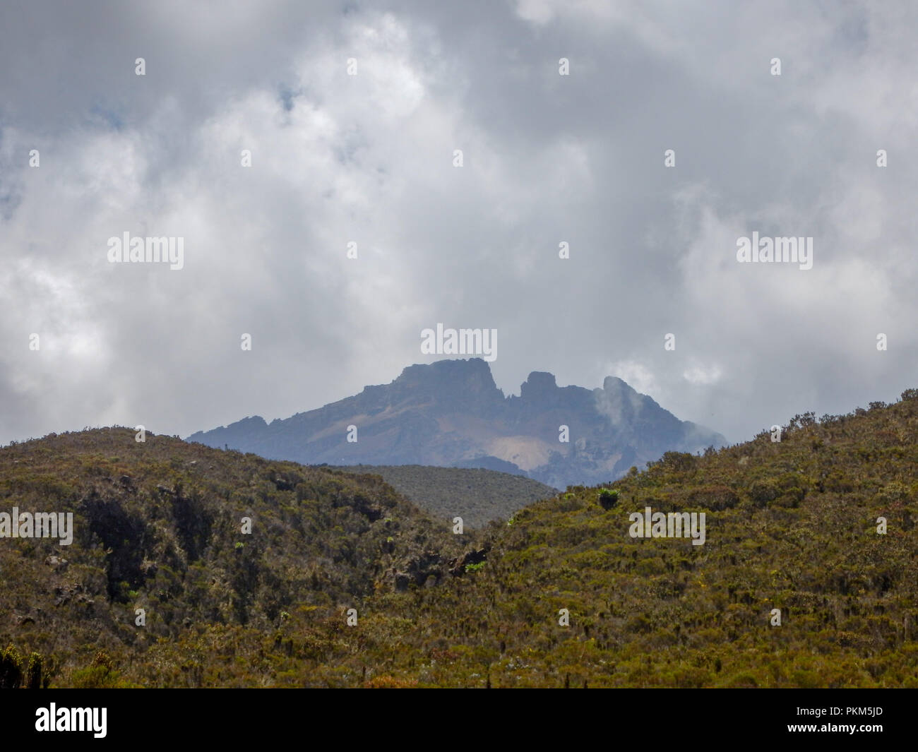Mawenzi peak hi-res stock photography and images - Alamy