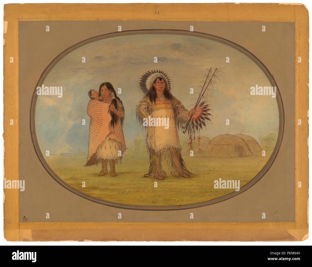 Mandan native american tribe hi-res stock photography and images - Alamy