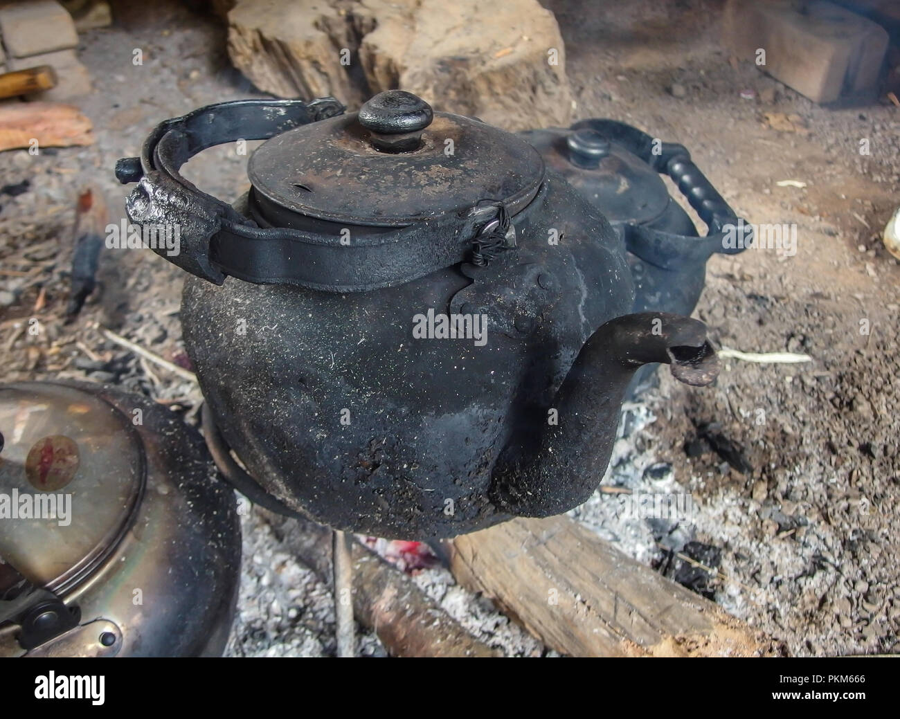 Billy kettle hi-res stock photography and images - Alamy