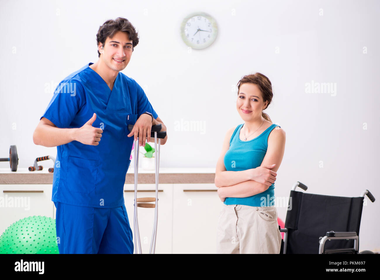 Woman recovering after traffic accident Stock Photo - Alamy