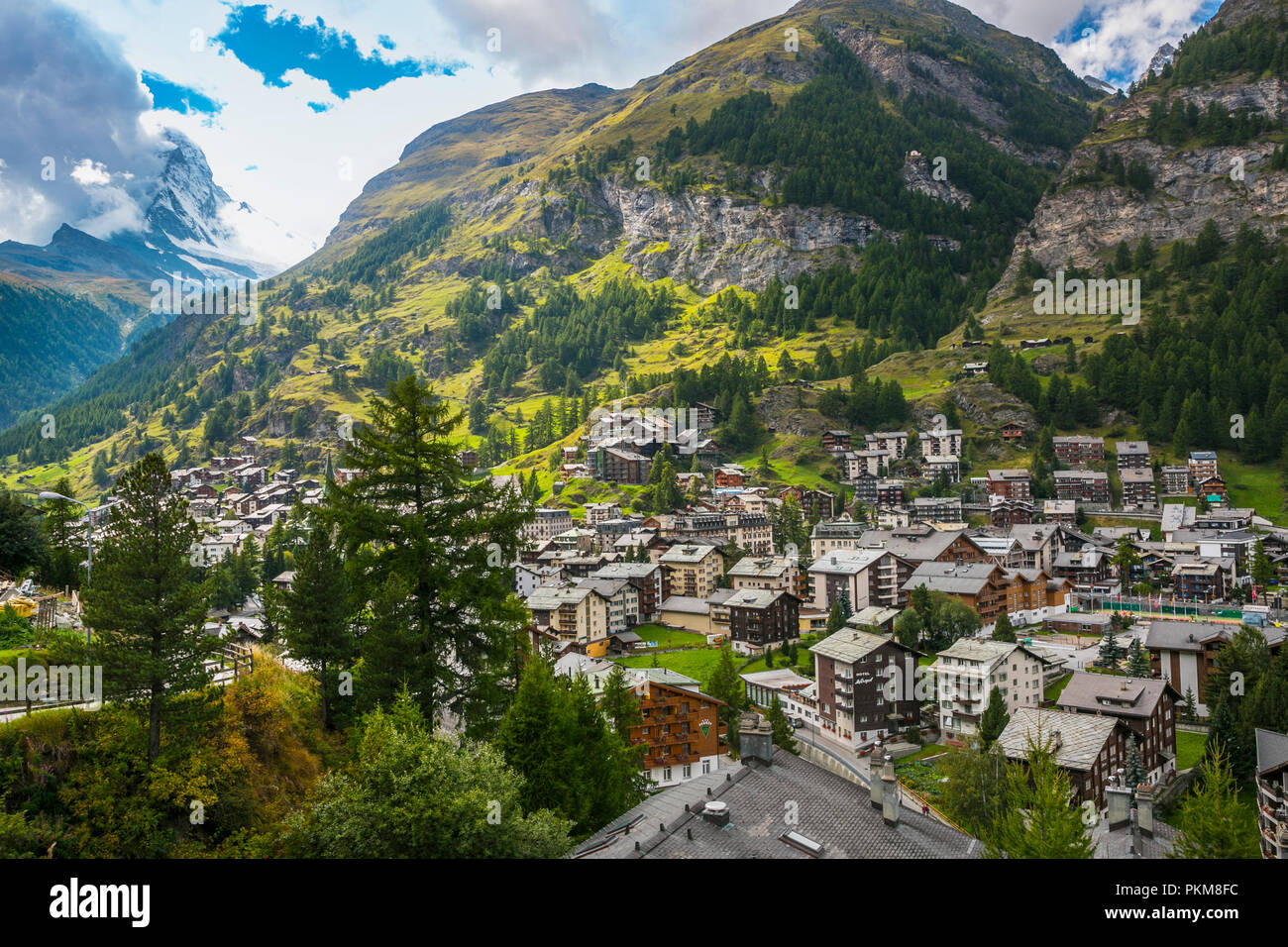 View matterhorn in zermatt hi-res stock photography and images - Alamy