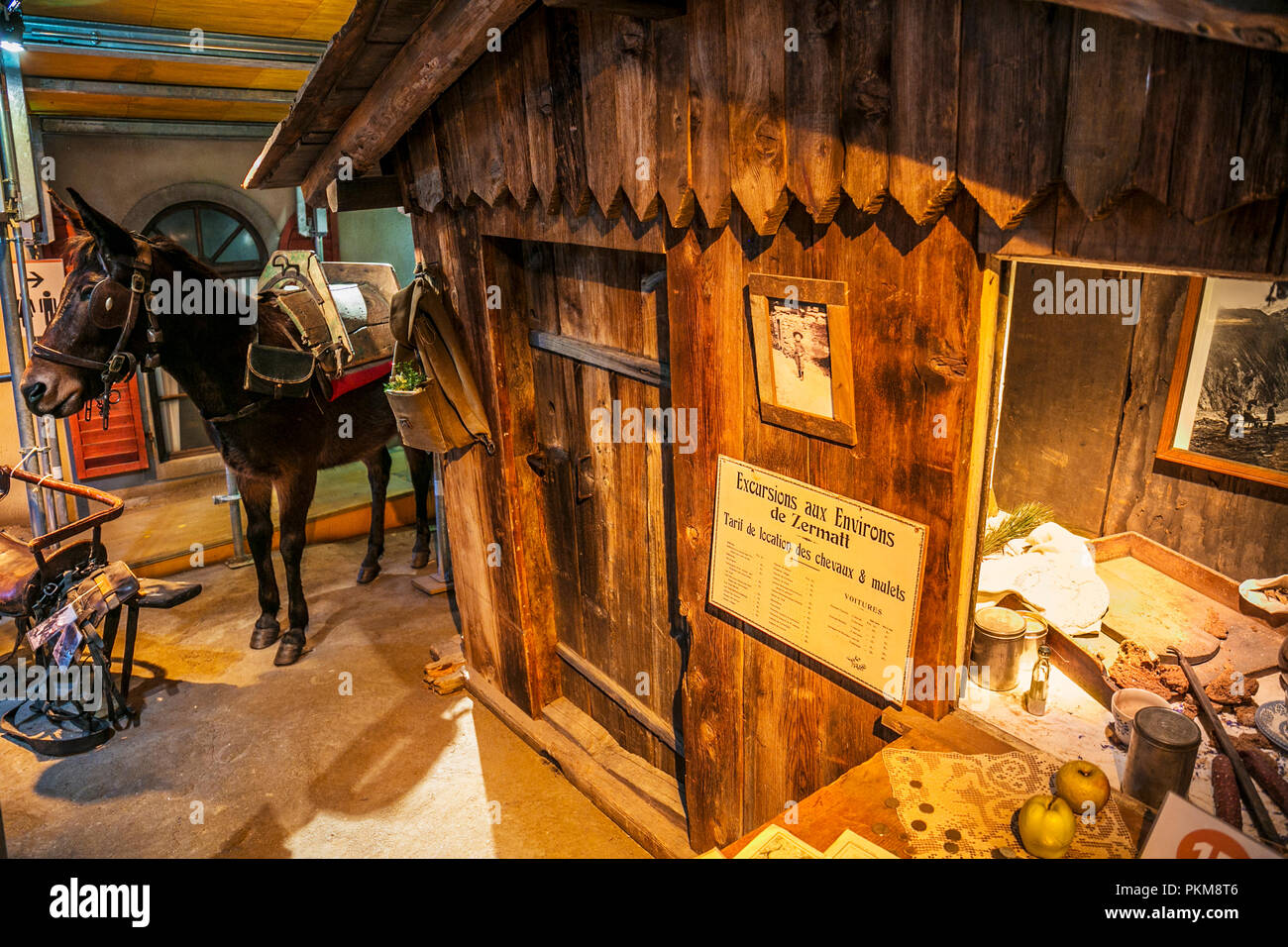 Zermatt matterhorn museum hi-res stock photography and images - Alamy