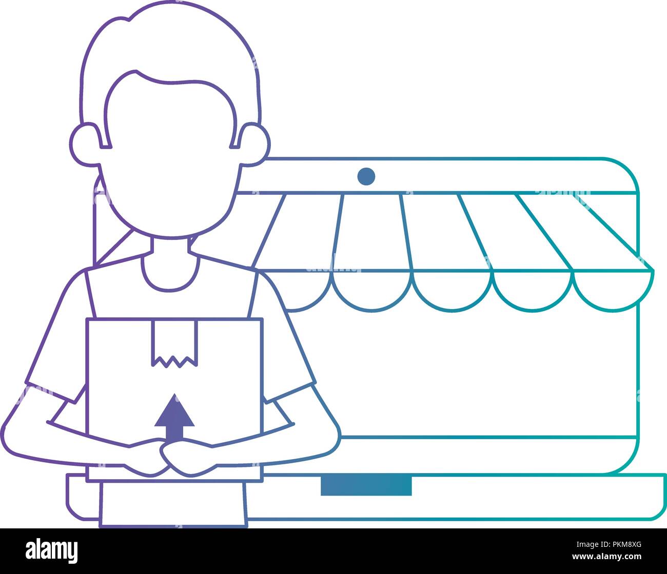 Deliverying Stock Vector Images - Alamy