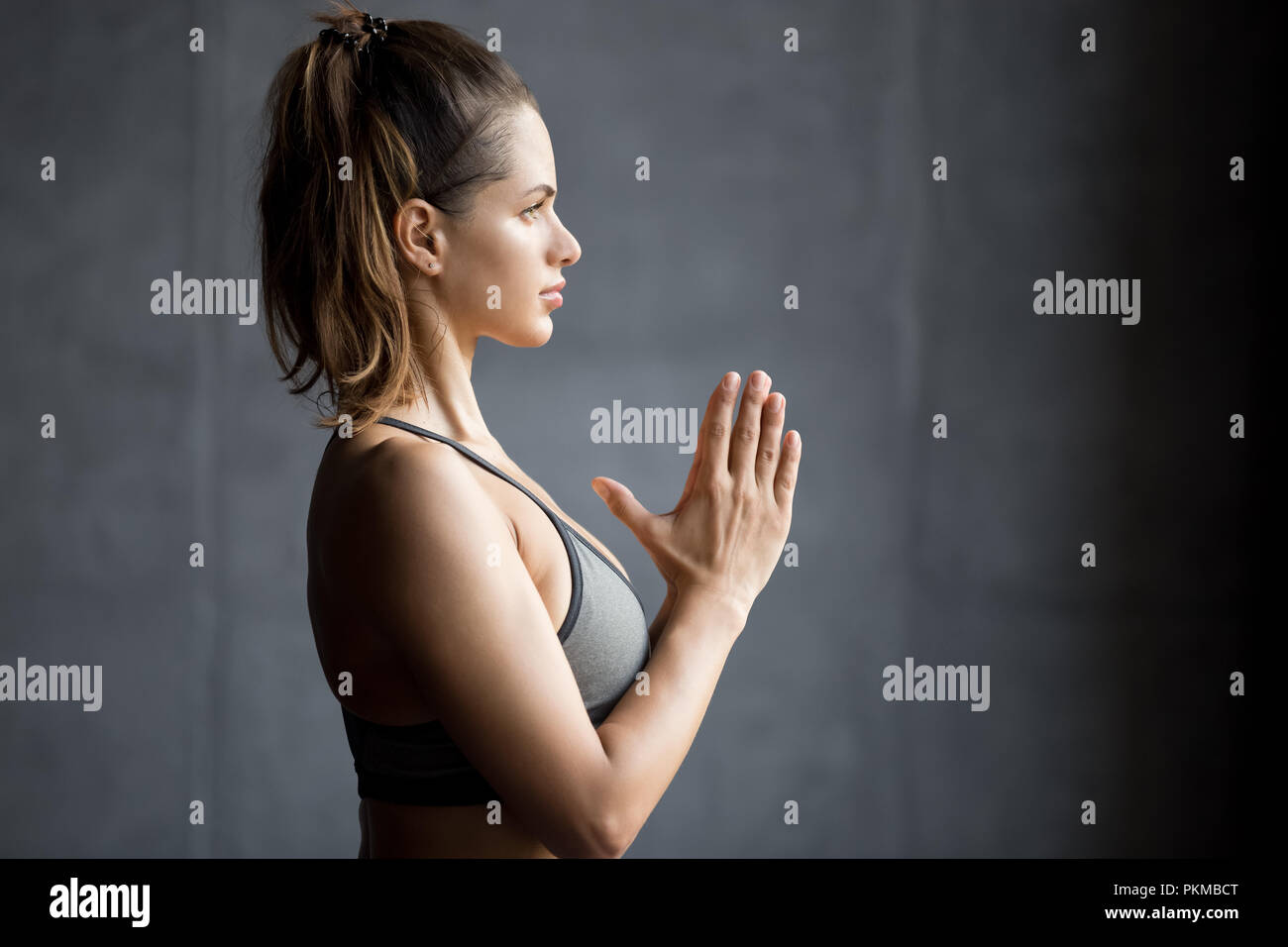 Namaste hands hi-res stock photography and images - Alamy