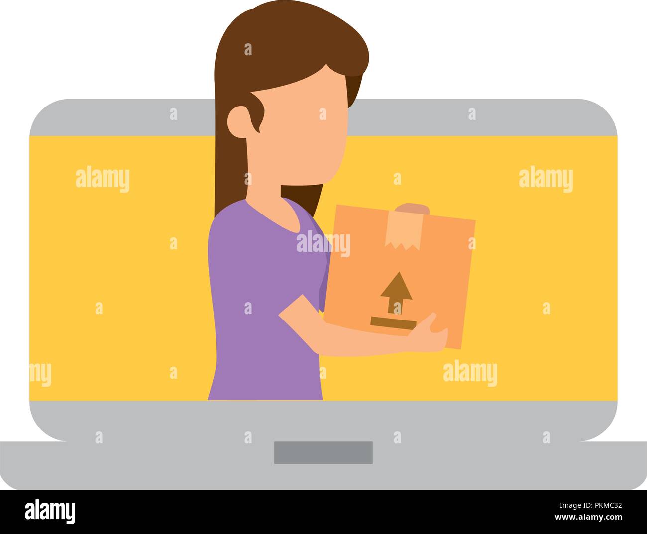 Deliverying Stock Vector Images - Alamy