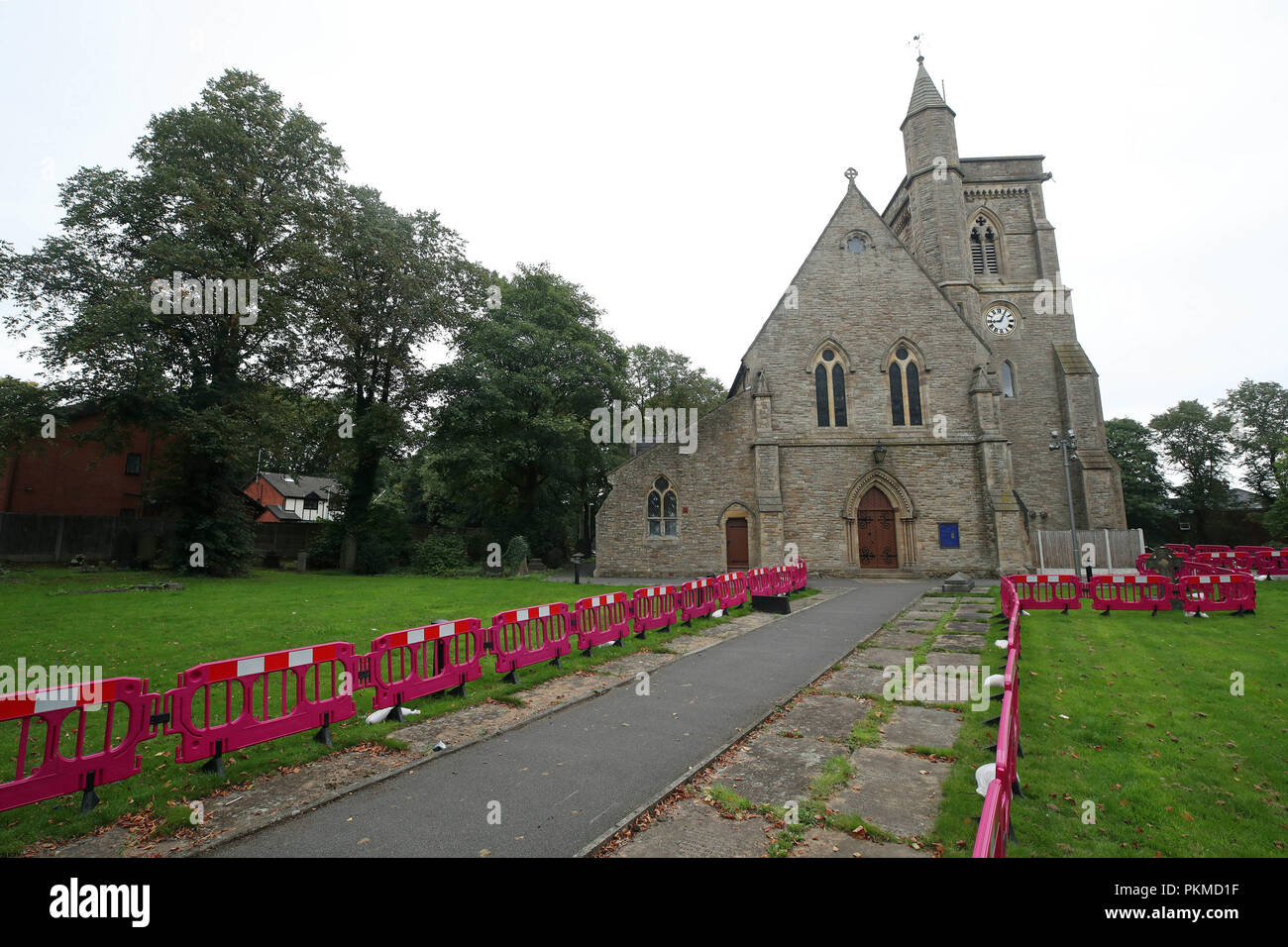 St Paul's Church in Walkden, ahead of the funeral of Demi, Brandon ...