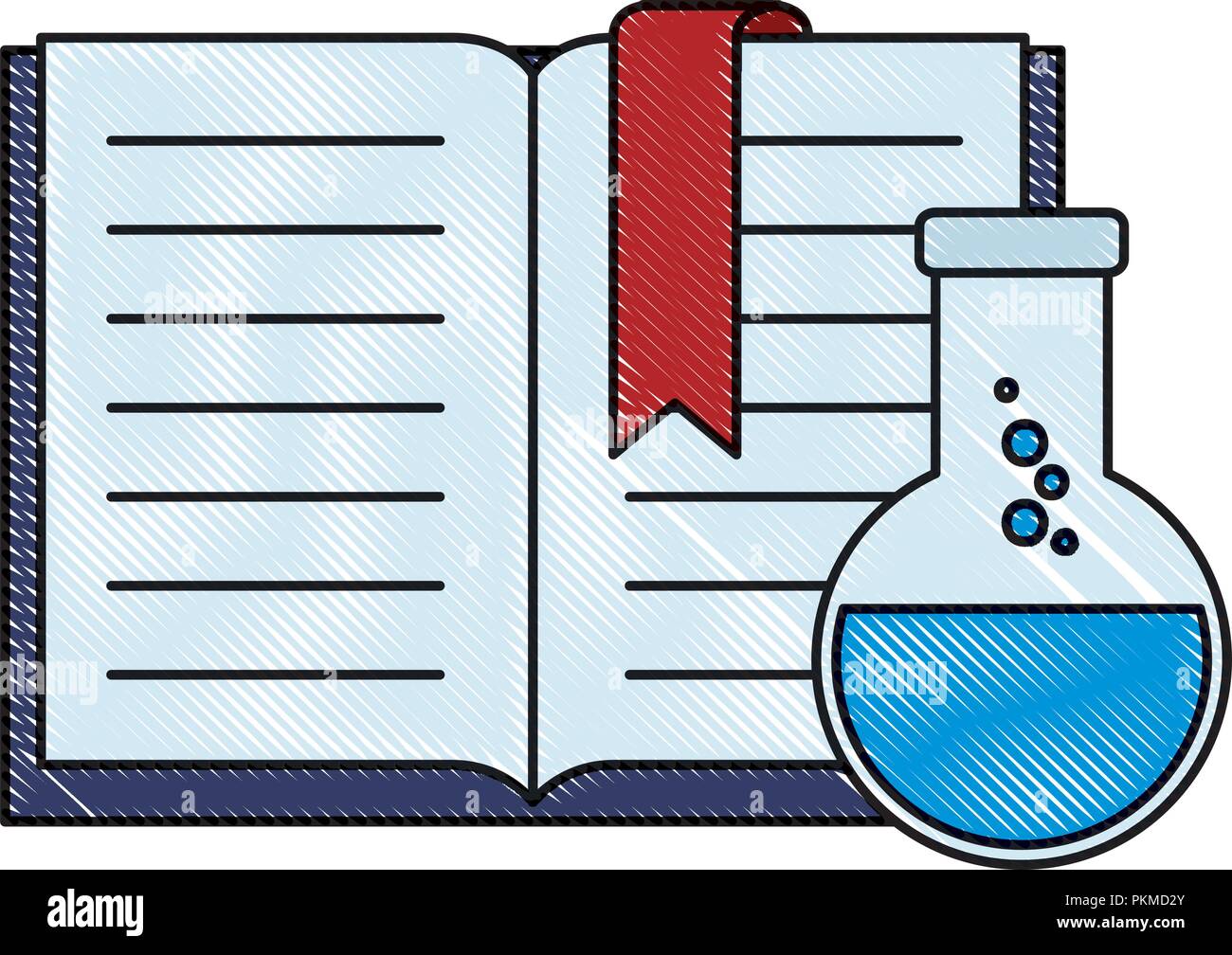 text book with tube test Stock Vector Image & Art - Alamy