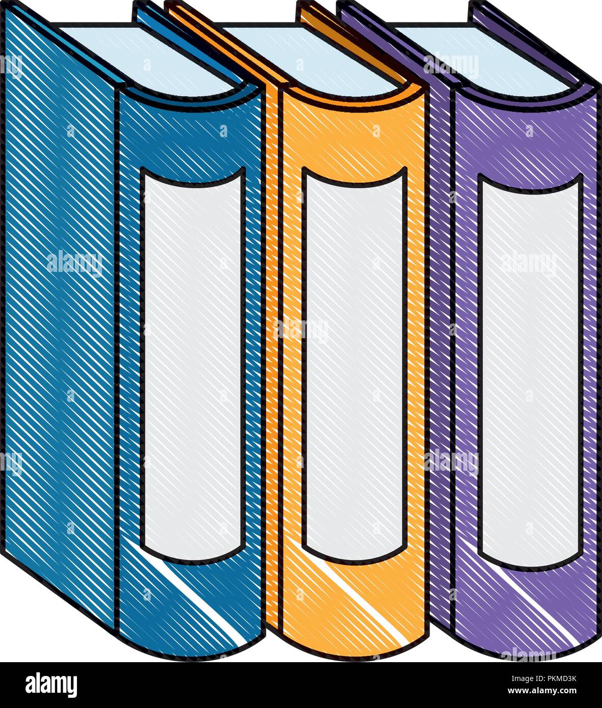 pile text books isolated icon Stock Vector Image & Art - Alamy