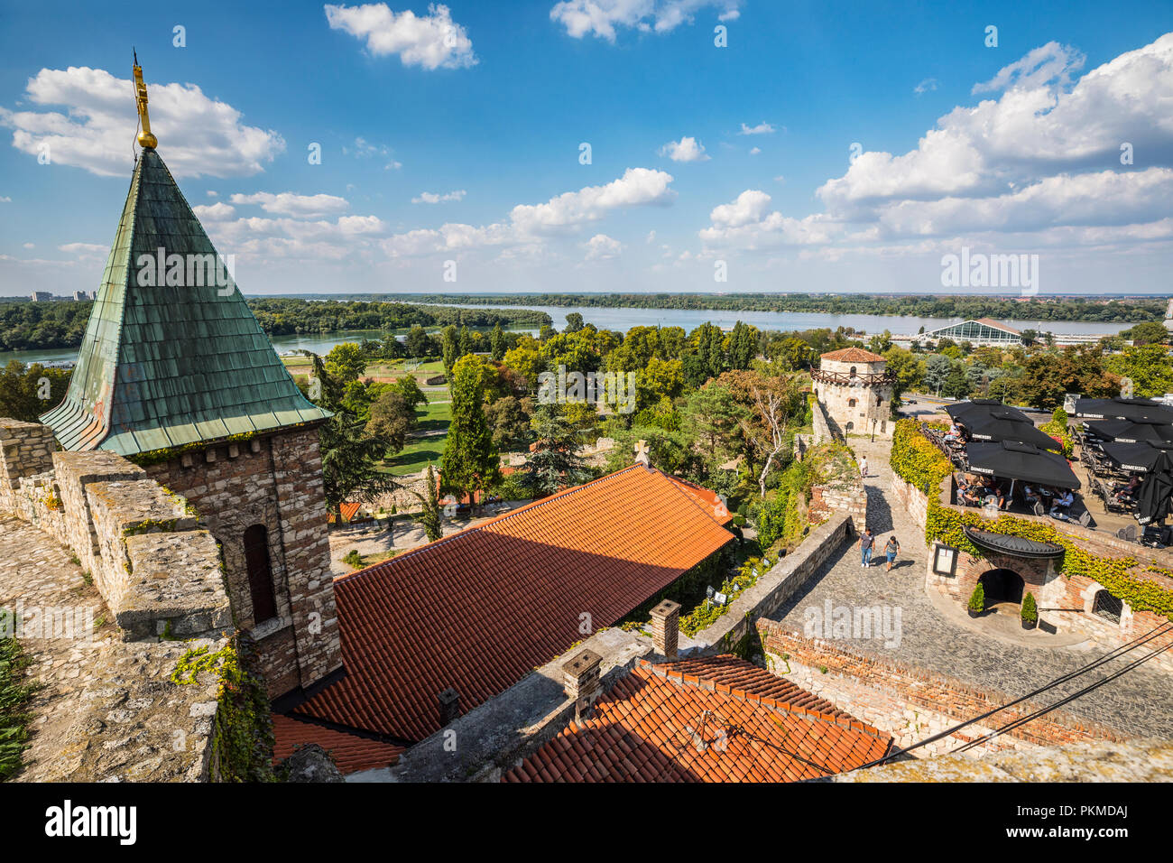 Ruzica ortodox church, Kalemegdan fortress in Belgrade Stock Photo - Alamy