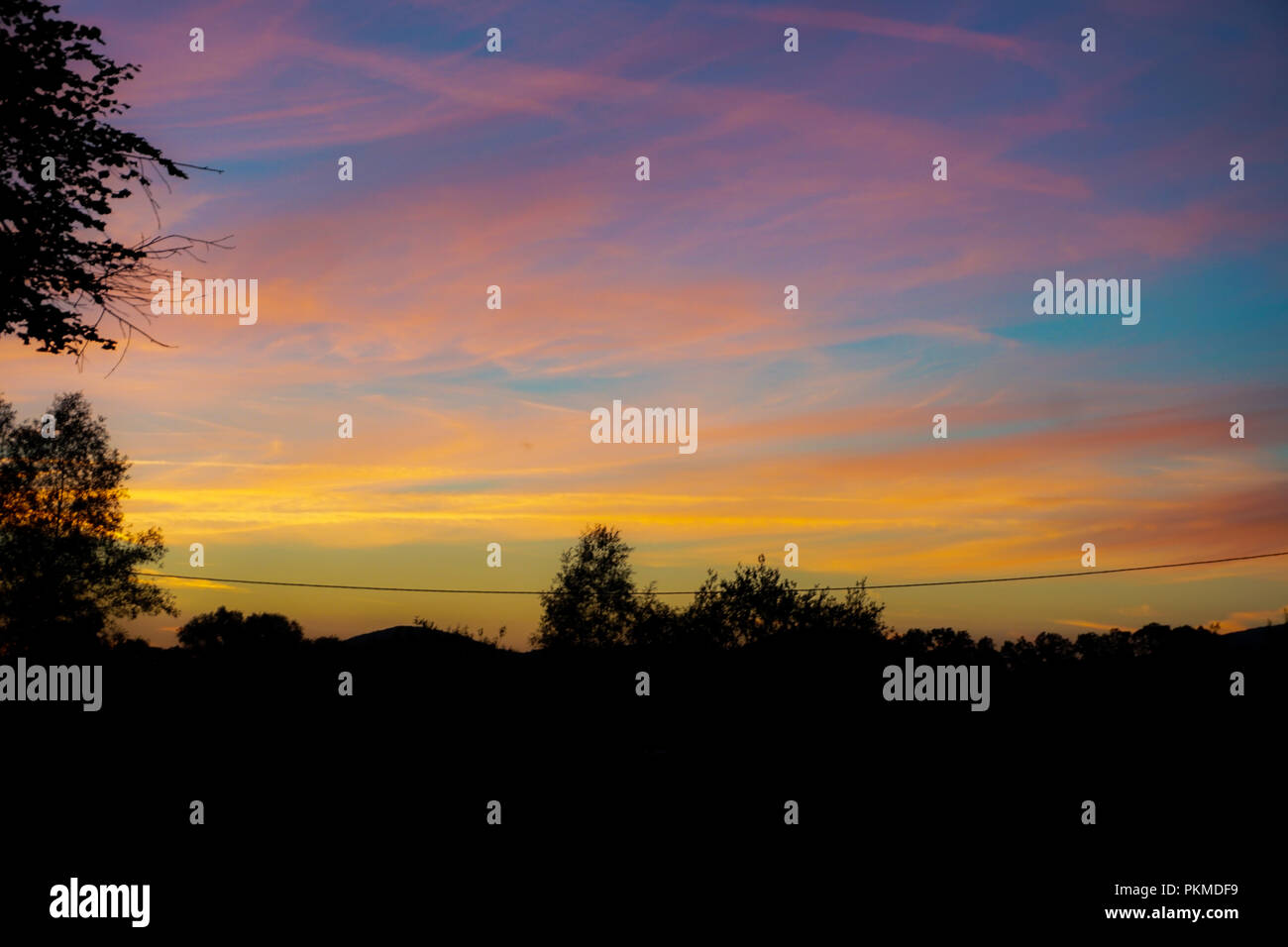 Sky soft pink color hi-res stock photography and images - Alamy