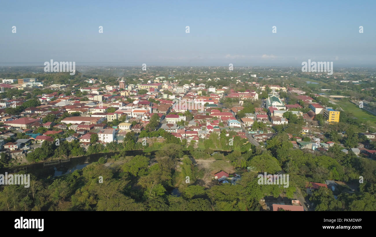 Historic colonial town in Spanish style Vigan, Philippines, Luzon ...