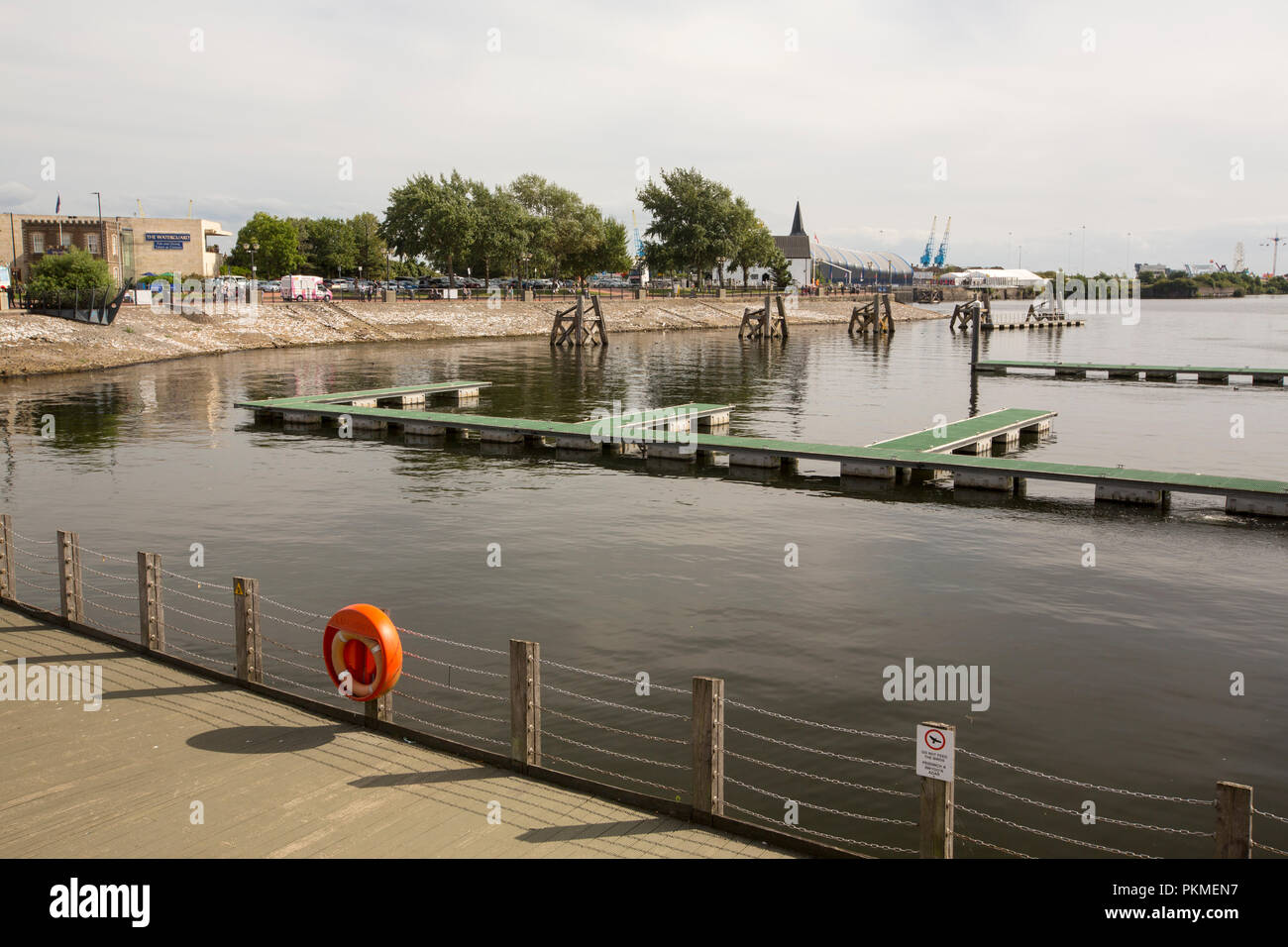 The Cardiff Bay area of Cardiff, Wales, UK Stock Photo - Alamy