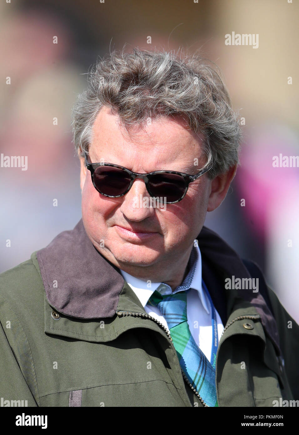 Trainer Mark Johnston Stock Photo - Alamy