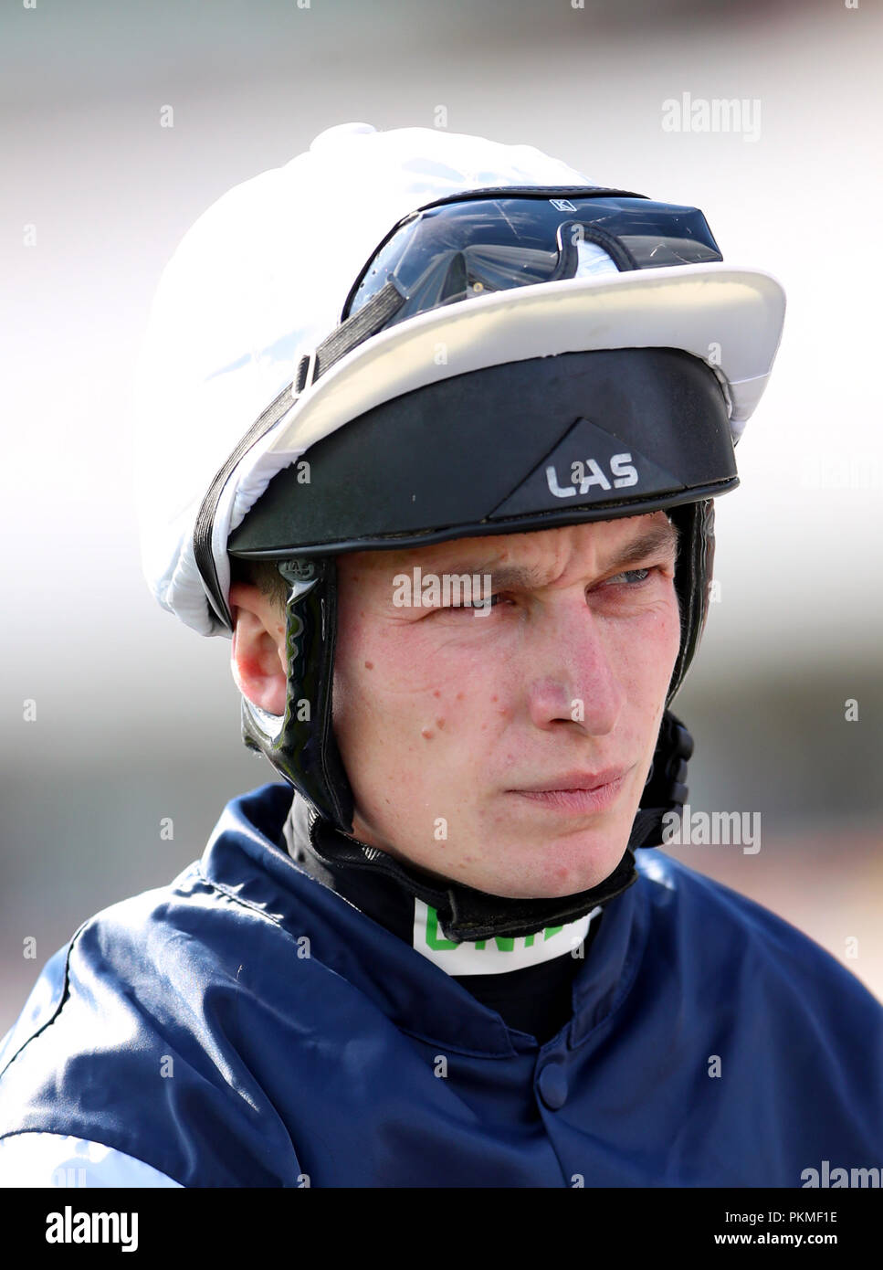 Jockey Luke Morris Stock Photo - Alamy