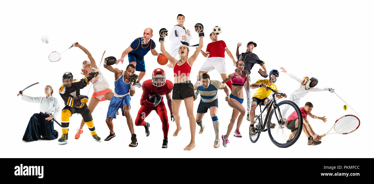 Sport Collage High Resolution Stock Photography and Images - Alamy