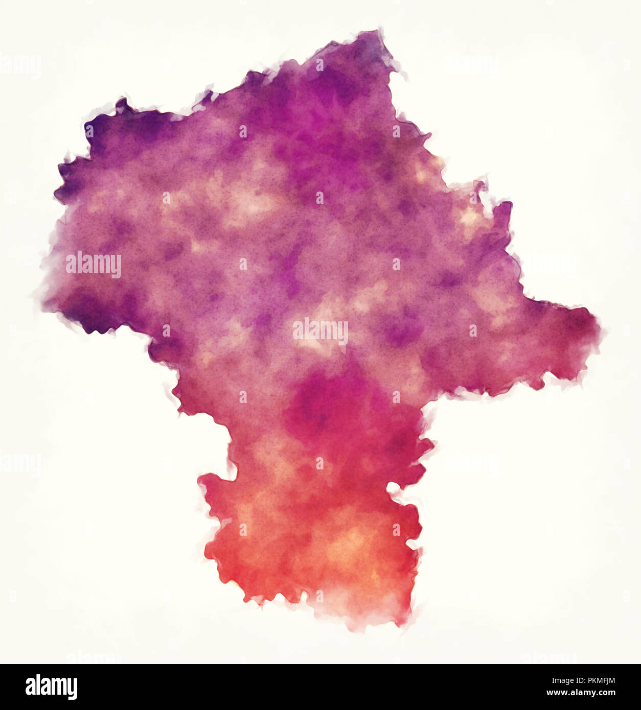 Masovian map hi-res stock photography and images - Alamy