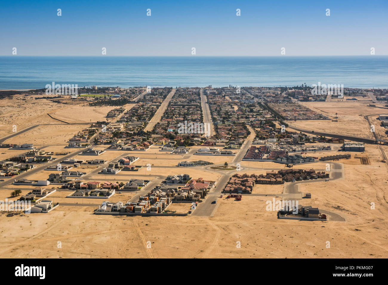 Africa Namibia Swakopmund Aerial View High Resolution Stock Photography ...